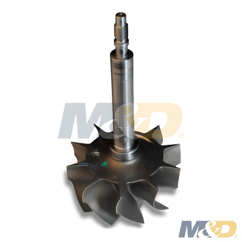 Product: Caterpillar 3508 Turbocharger Wheel & Shaft | 711300-0001 | New