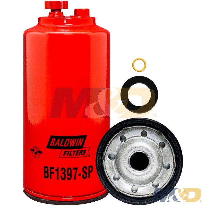 Product: CAT Spin-On Fuel Filter / Water Separator with Drain & Sensor Port