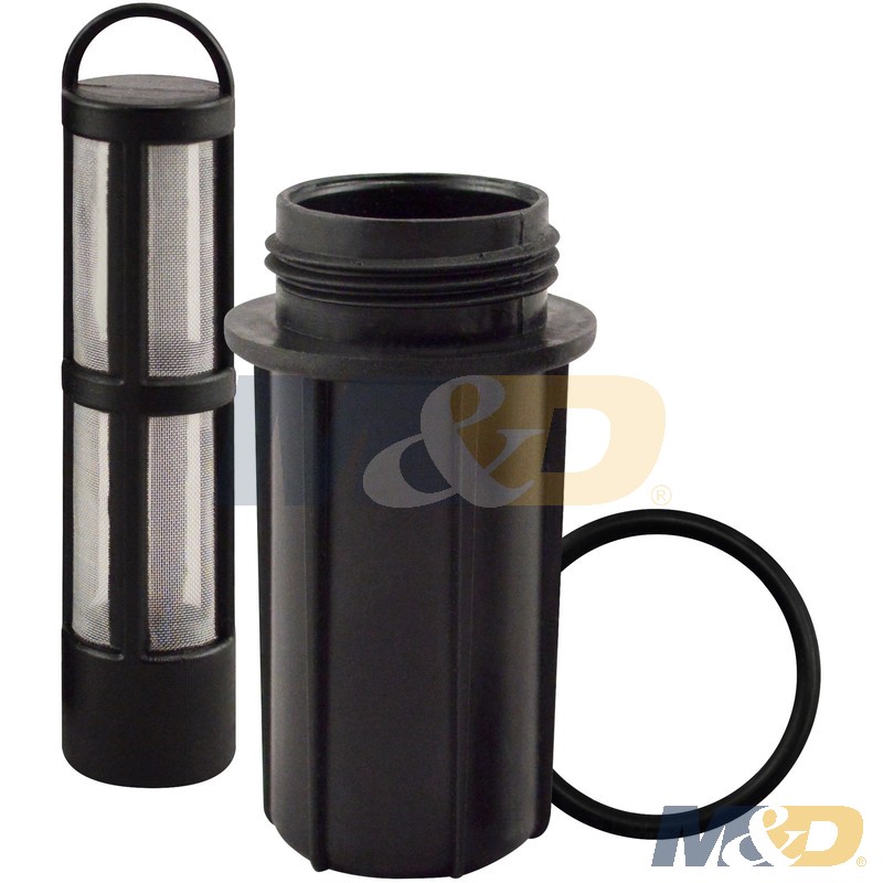 Product: In-Line Fuel Strainer with a Housing