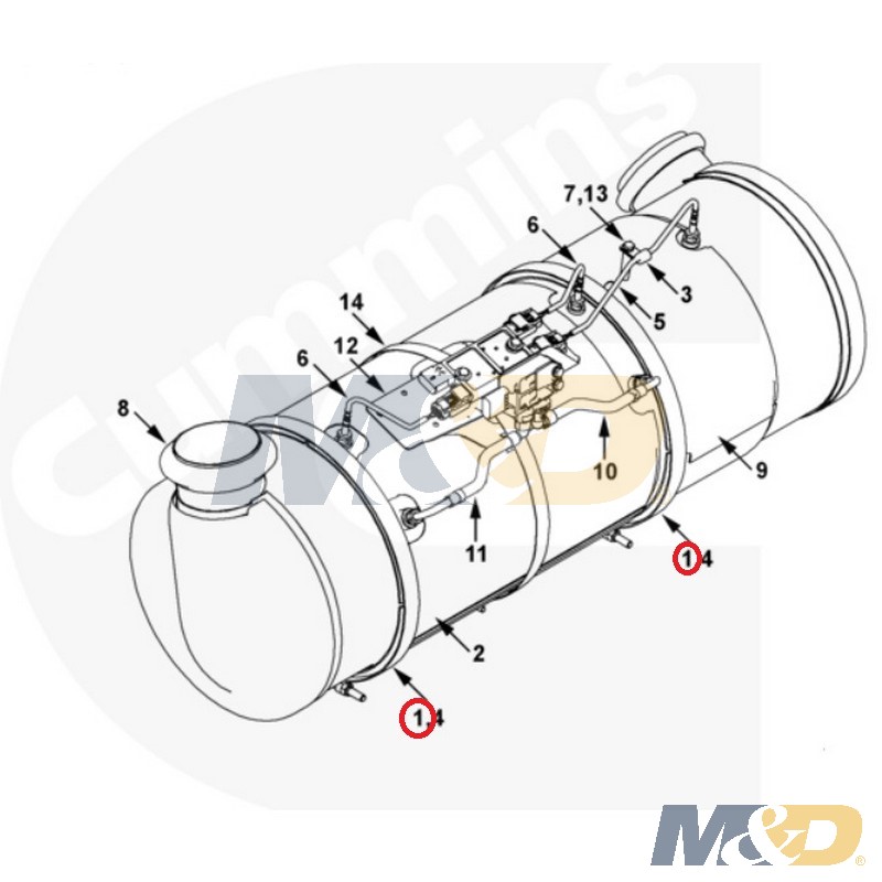 Product: Aftertreatment Device Gasket