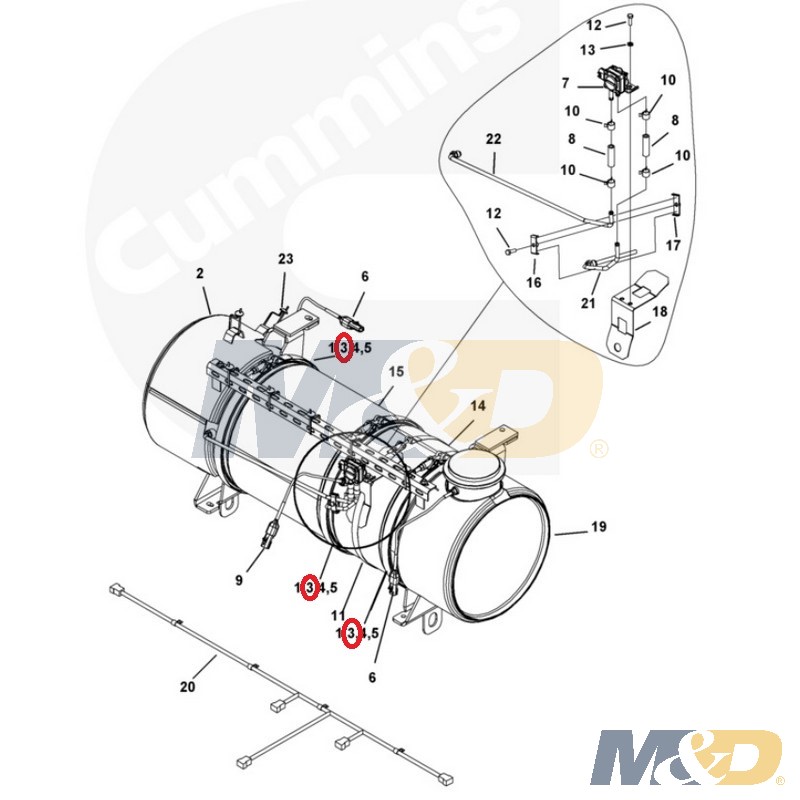 Product: CLAMP V BAND DIESEL DOC PARTICULATE ELEMENT