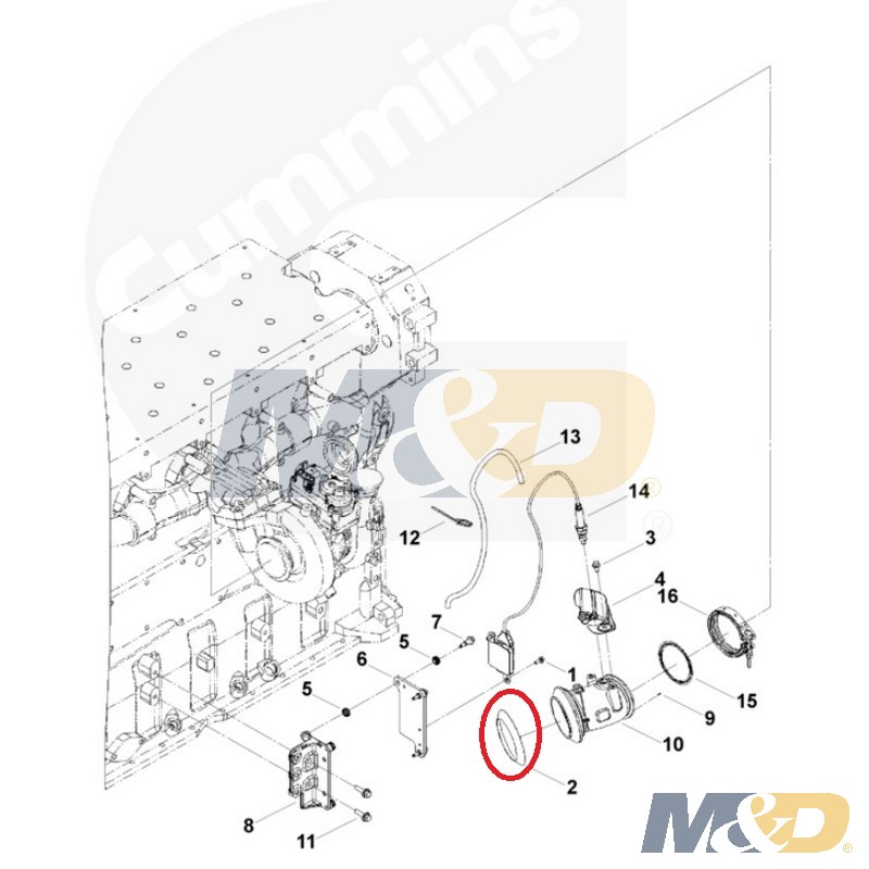 Product: Exhaust Outlet Connection Gasket