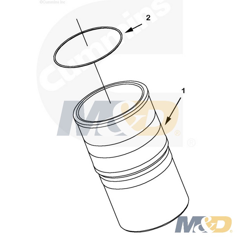 Product: LINER CYLINDER KIT ISX