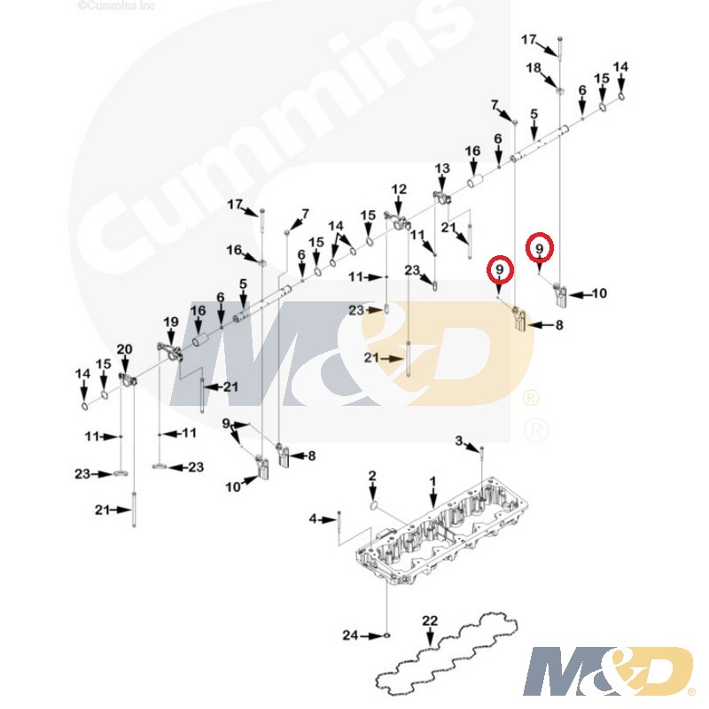 Product: 2004 - 2013 5.9L, 6.7L Dodge Cylinder Head Expansion Plug