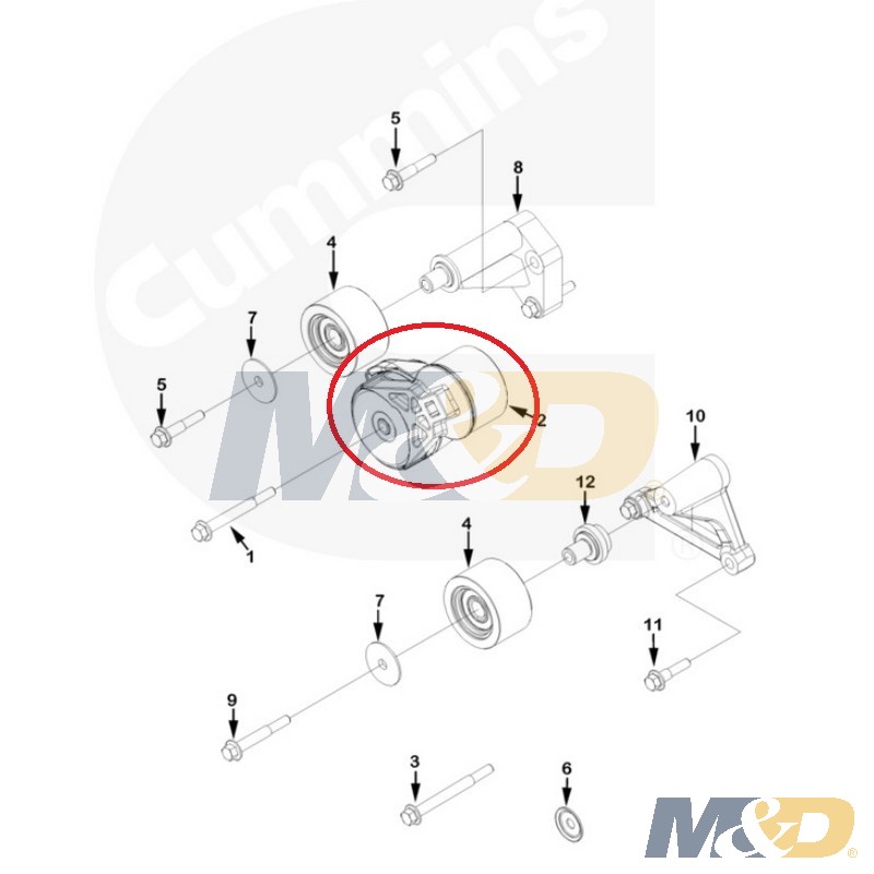 Product: Automatic Fan Belt Tensioner