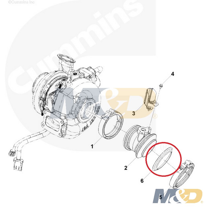 Product: GASKET EXHAUST OUTLET CONNECTION