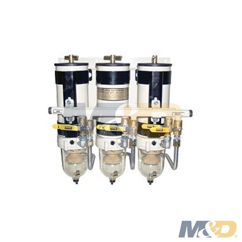 Product: Raycor 30 Micron, Triple Manifold Unit Fuel Filter Water ...